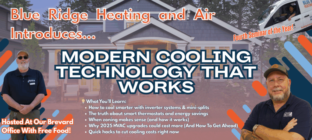 Welcome To Our Brevard Seminar Sign Up Form - Blue Ridge Heating & Air